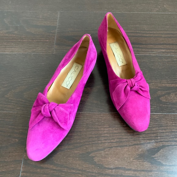 Calico | Shoes | Vintage Magenta Pumps | Poshmark